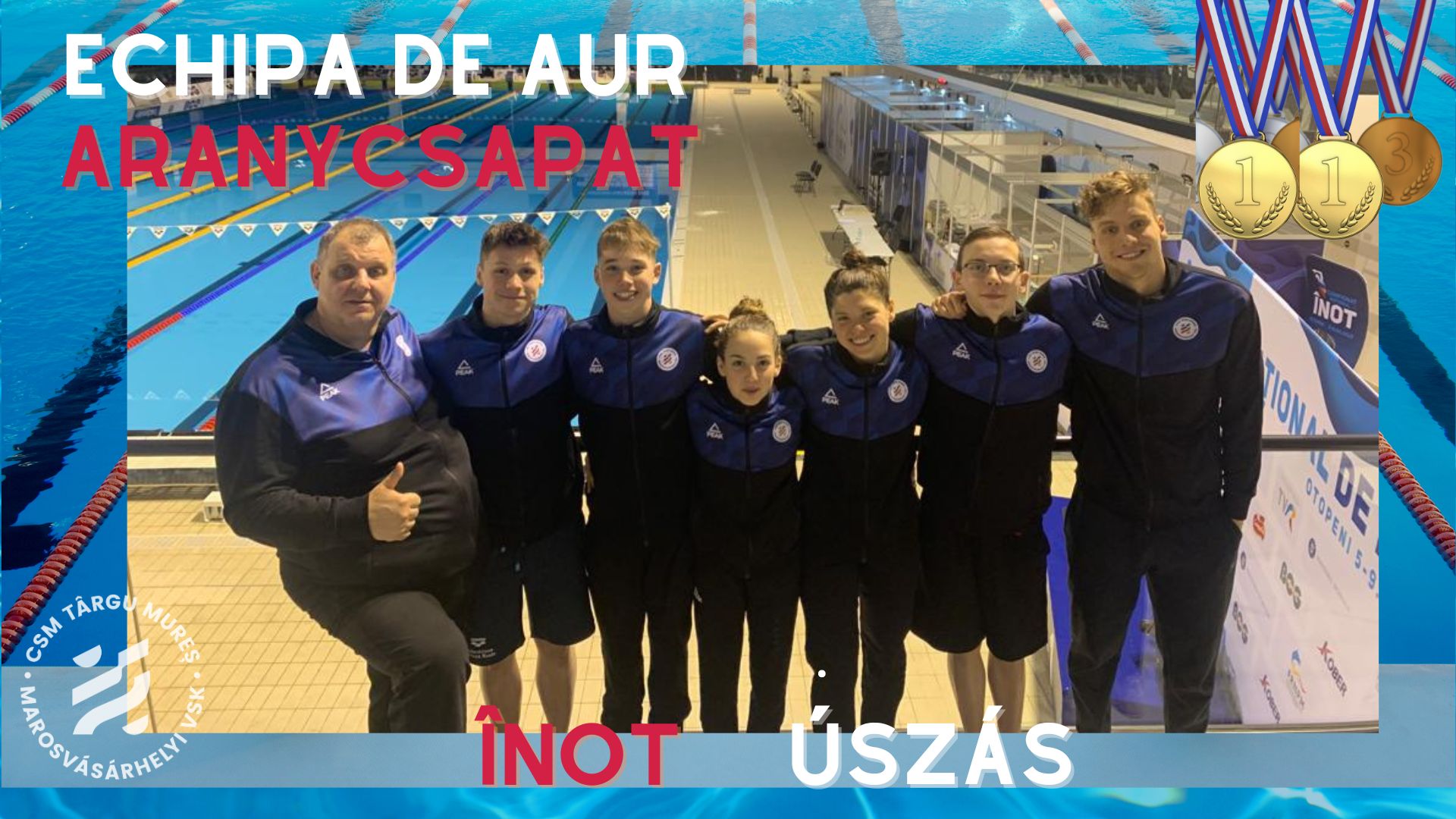 ÎNOT- bilanţul final CN: 9 medalii şi 2 recorduri! - CSMTGM-MSVSK